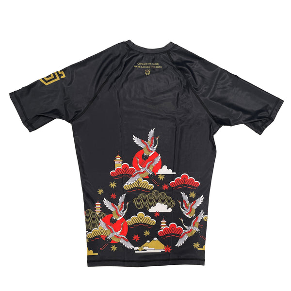 SAMURAI RASH GUARD - SHORT SLEEVE - Dethrone